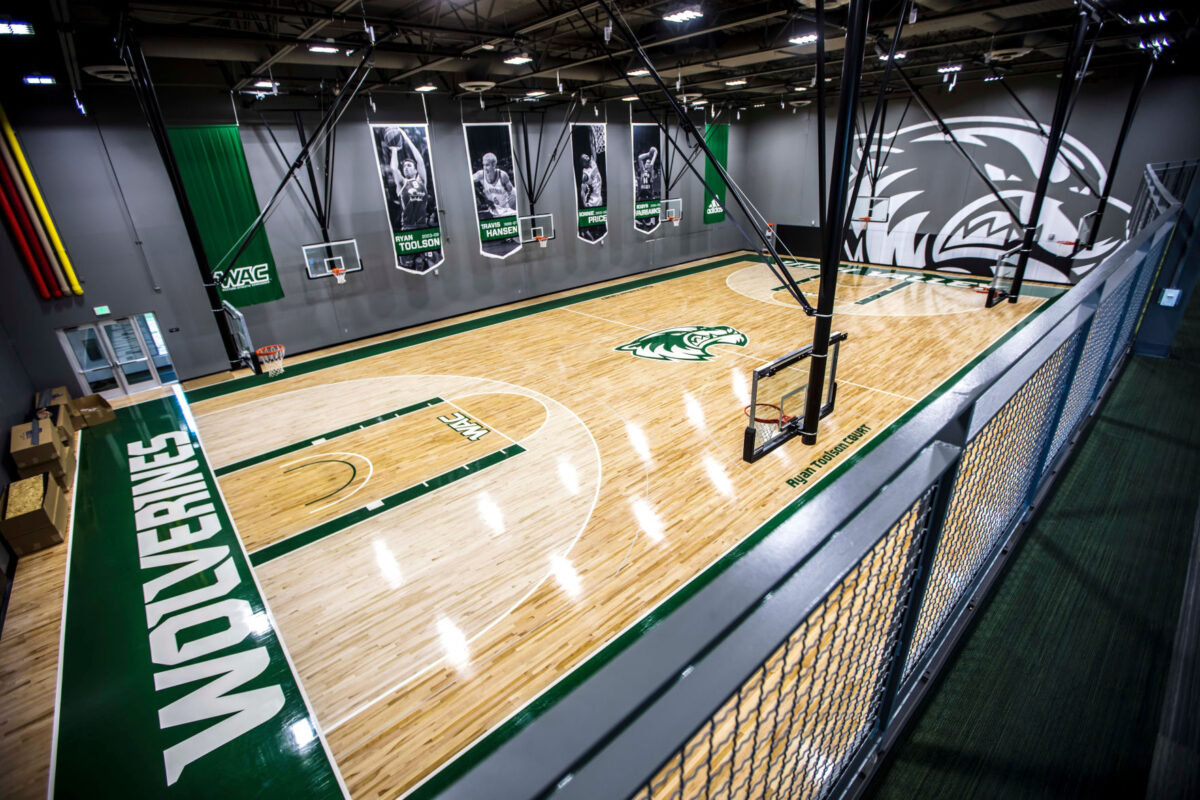 UVU commitment to basketball growth embodied in new practice facility ...